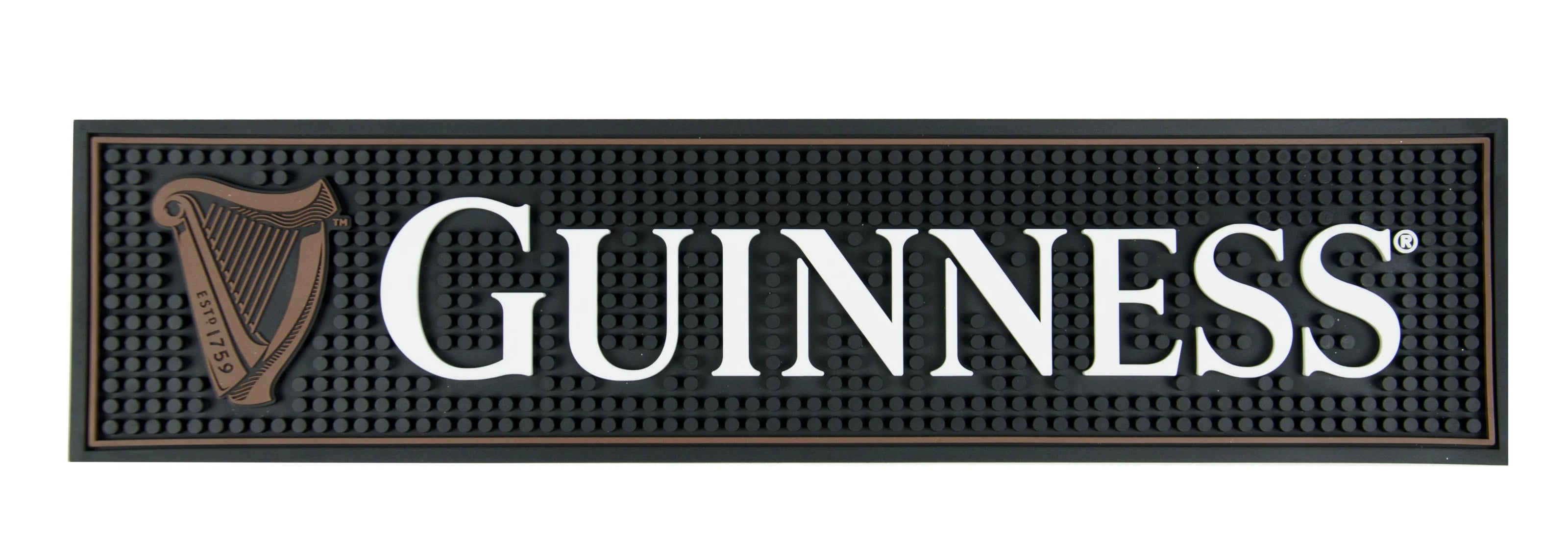 Guinness Harp Bar Mat – The Celtic Rose